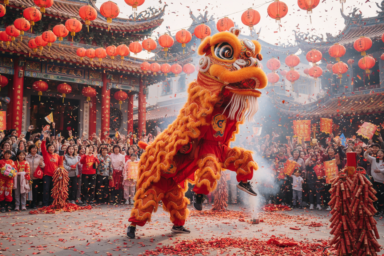 why lion dance on chinese new year – Chinese showcase